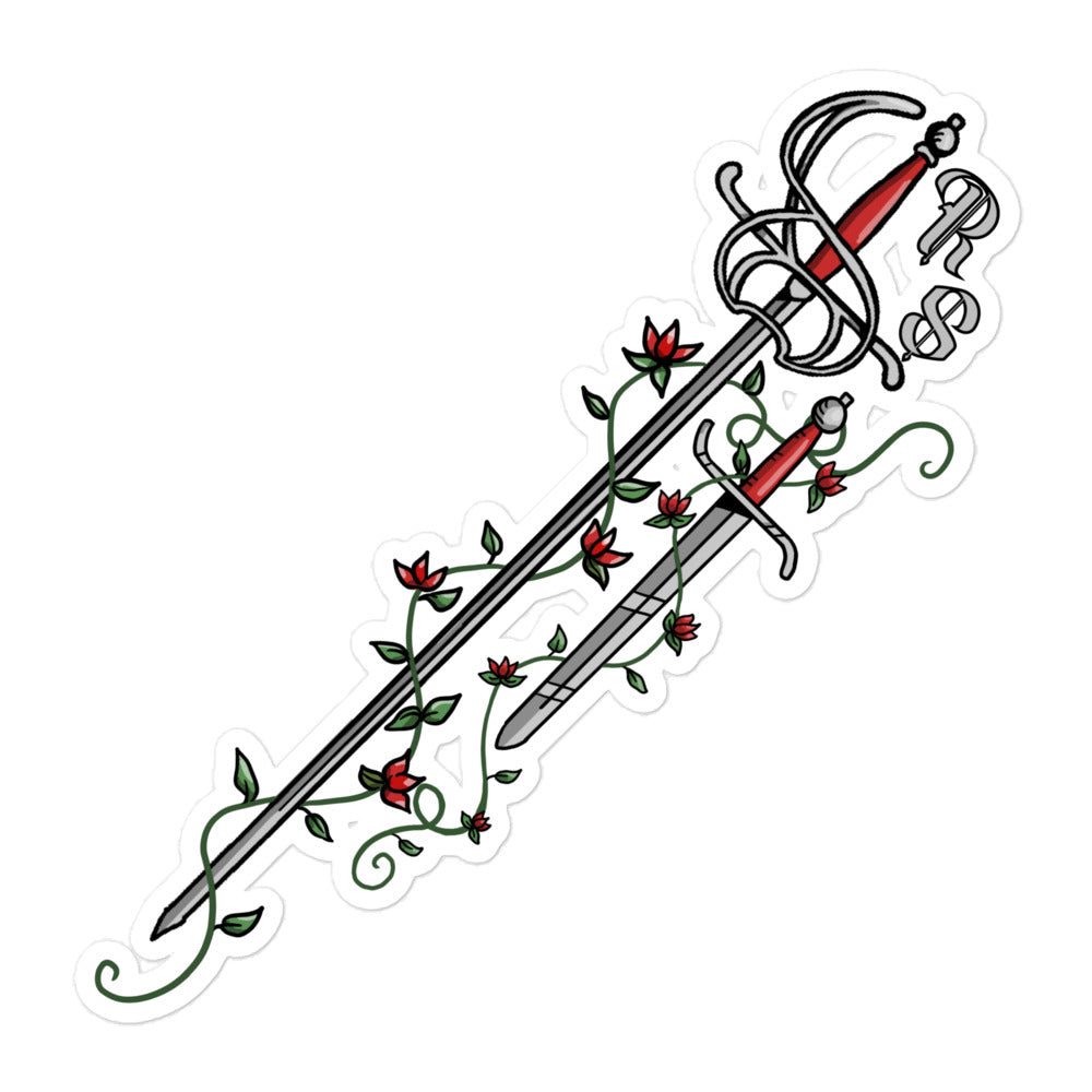 Stickers - Rapier & Dagger – Rogue Steel